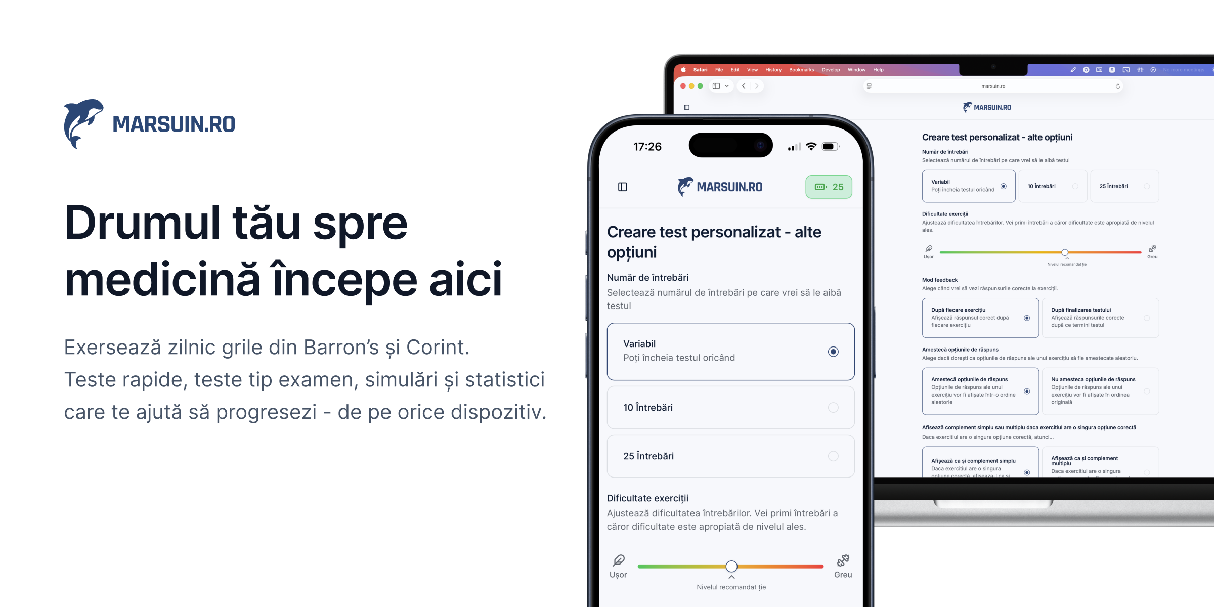 marsuin.ro - Pregătire admitere medicină